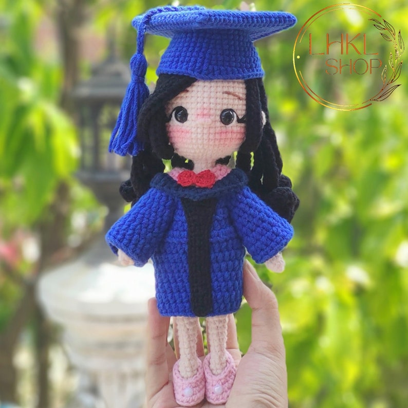 Custom Graduation Crochet Doll, Graduation Gifts, Graduation Keepsake ...