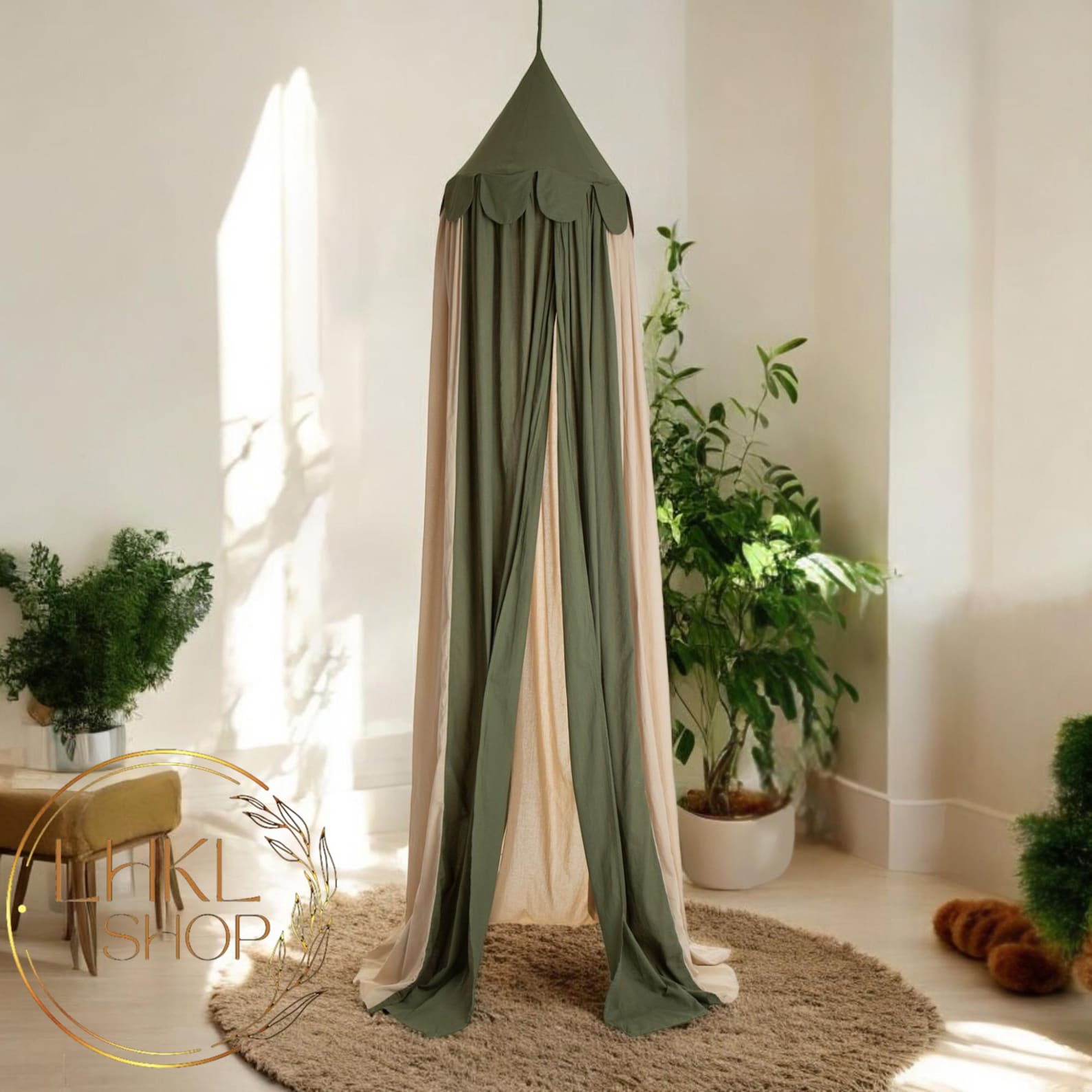 Circus Hanging Canopy, Linen Canopy, Bed Canopy, Kids Canopies, Crib ...