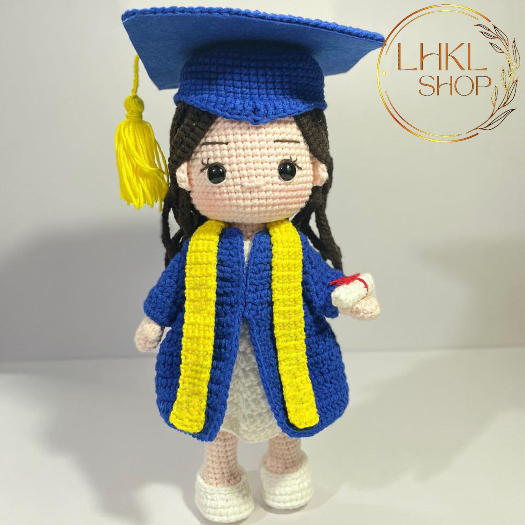 Custom Graduation Crochet Doll, Graduation Gifts, Graduation Keepsake ...