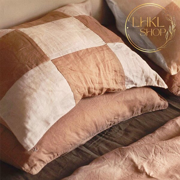 Patchwork Pillowcase - Etsy