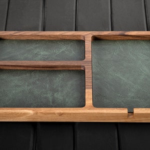 Handmade Personalized Valet Tray, Custom Edc Tray, Engraved Catch All ...