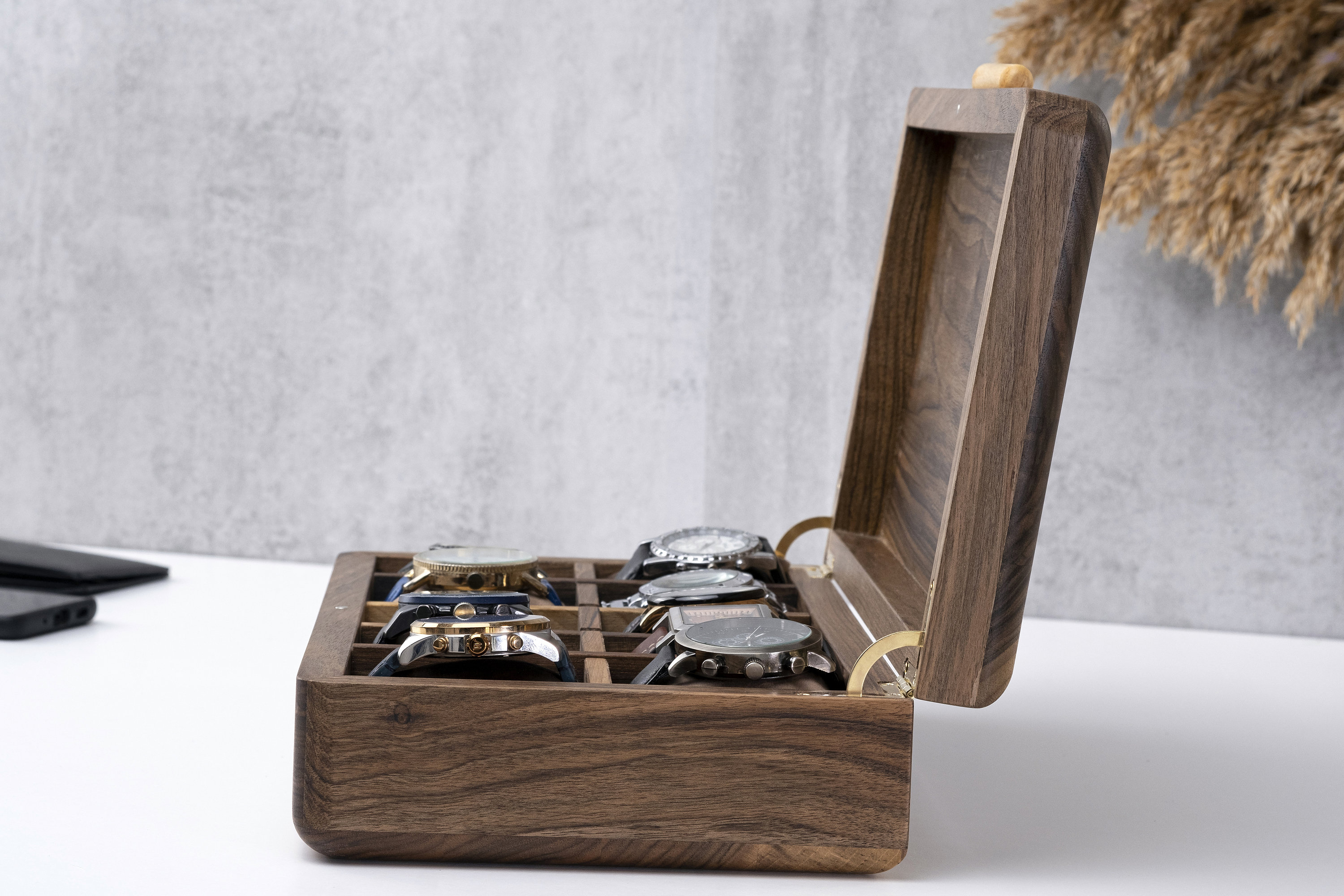 Watch Box for Men Custom Watch Box Mens Watch Box Watch Box - Etsy