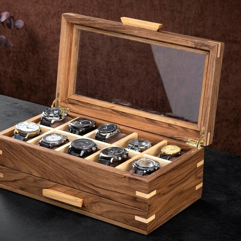 Luxury Watch Box Handmade - Etsy