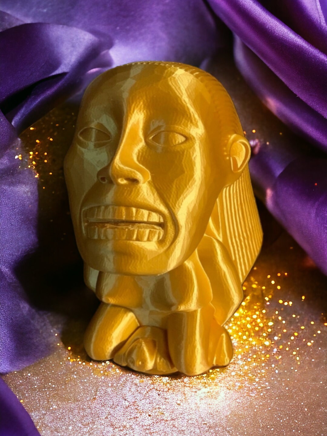 Indiana Jones Idol Golden Fertility Statue Chachapoyan Fertility Idol ...