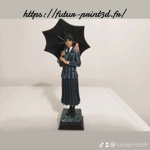 Wednesday Addams Figurines - Etsy