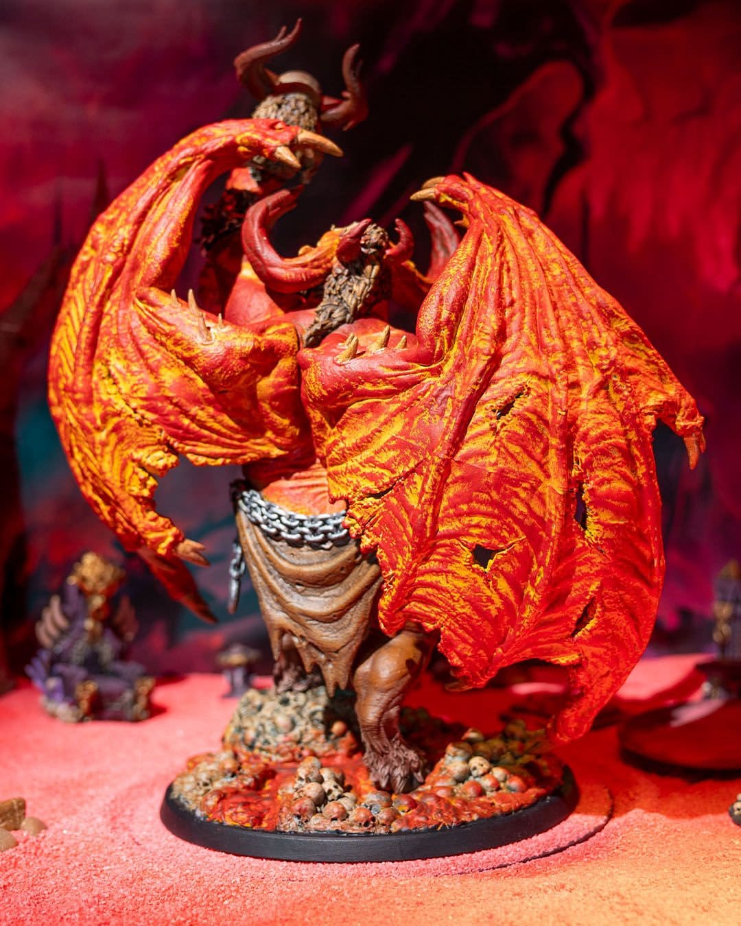 Orcus Lord of Bones Giant Demon DEMON ORCUS Fantasy - Etsy