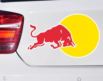 Red Bull Sticker - Etsy