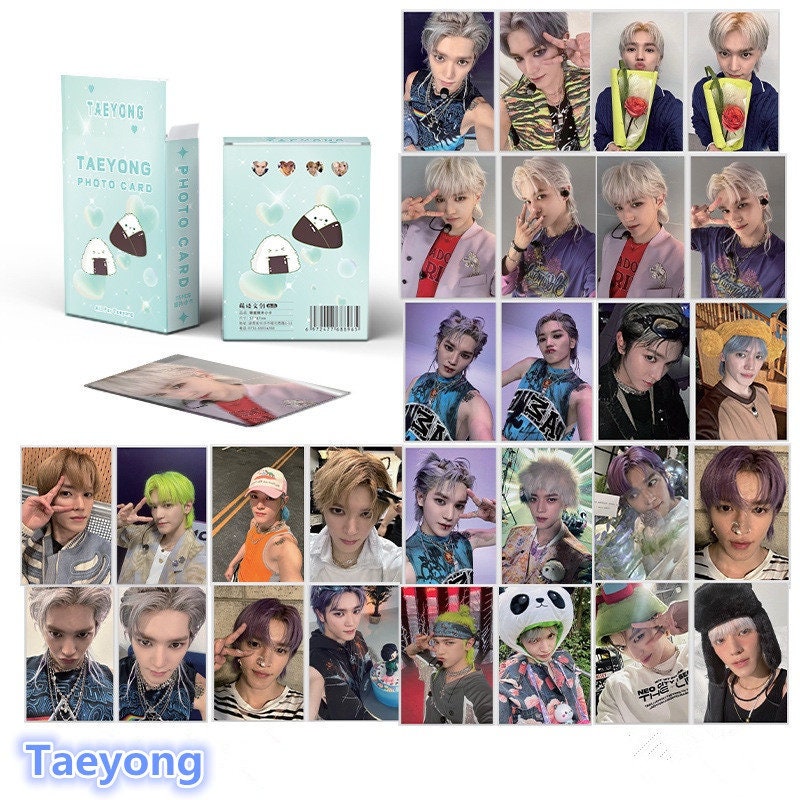 50pcs Fan-made Taeyong Nct Solo Concepts Lomo Photocards - Etsy