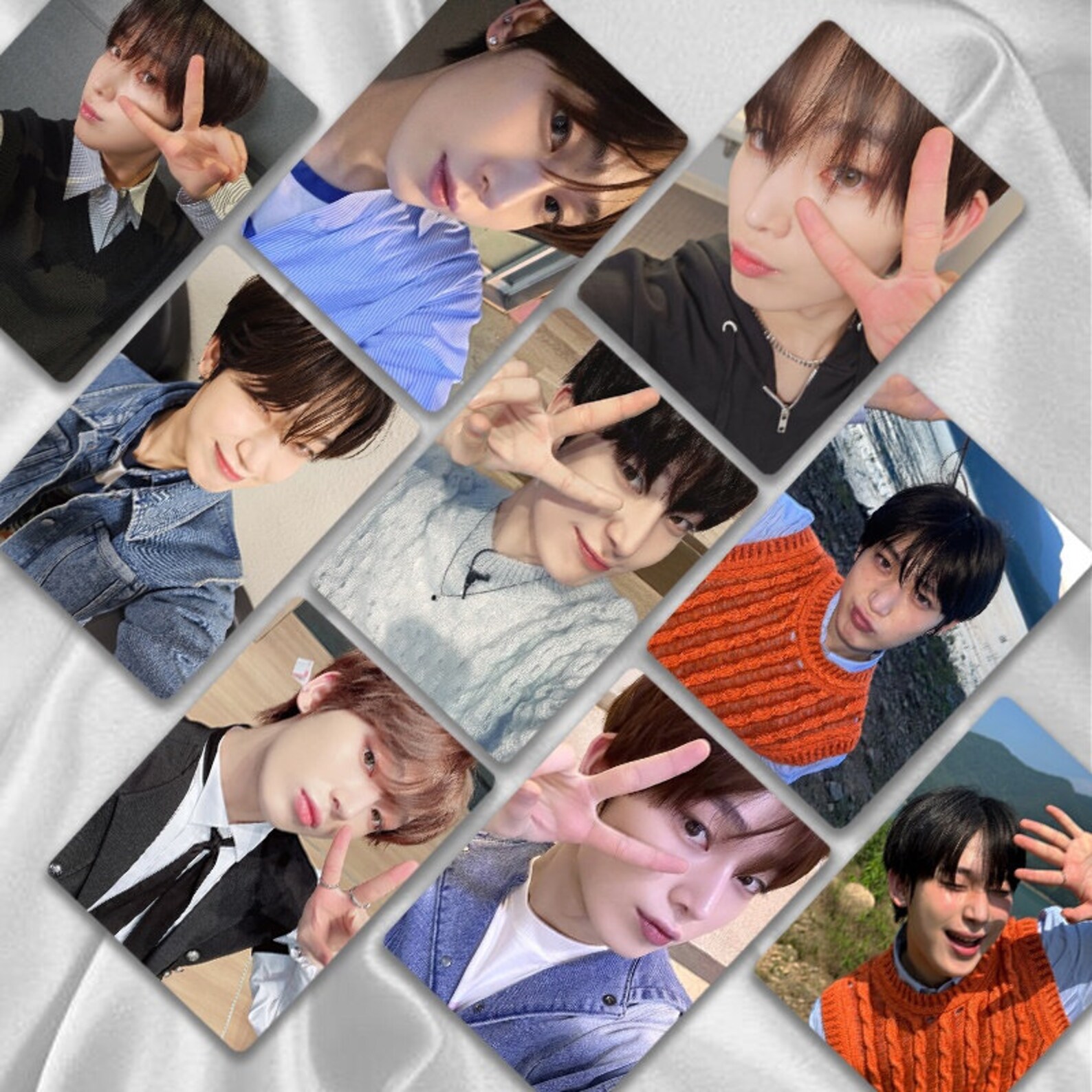 50pcs Fan-made Kim Sunoo Selfie Lomo Photocards - Etsy