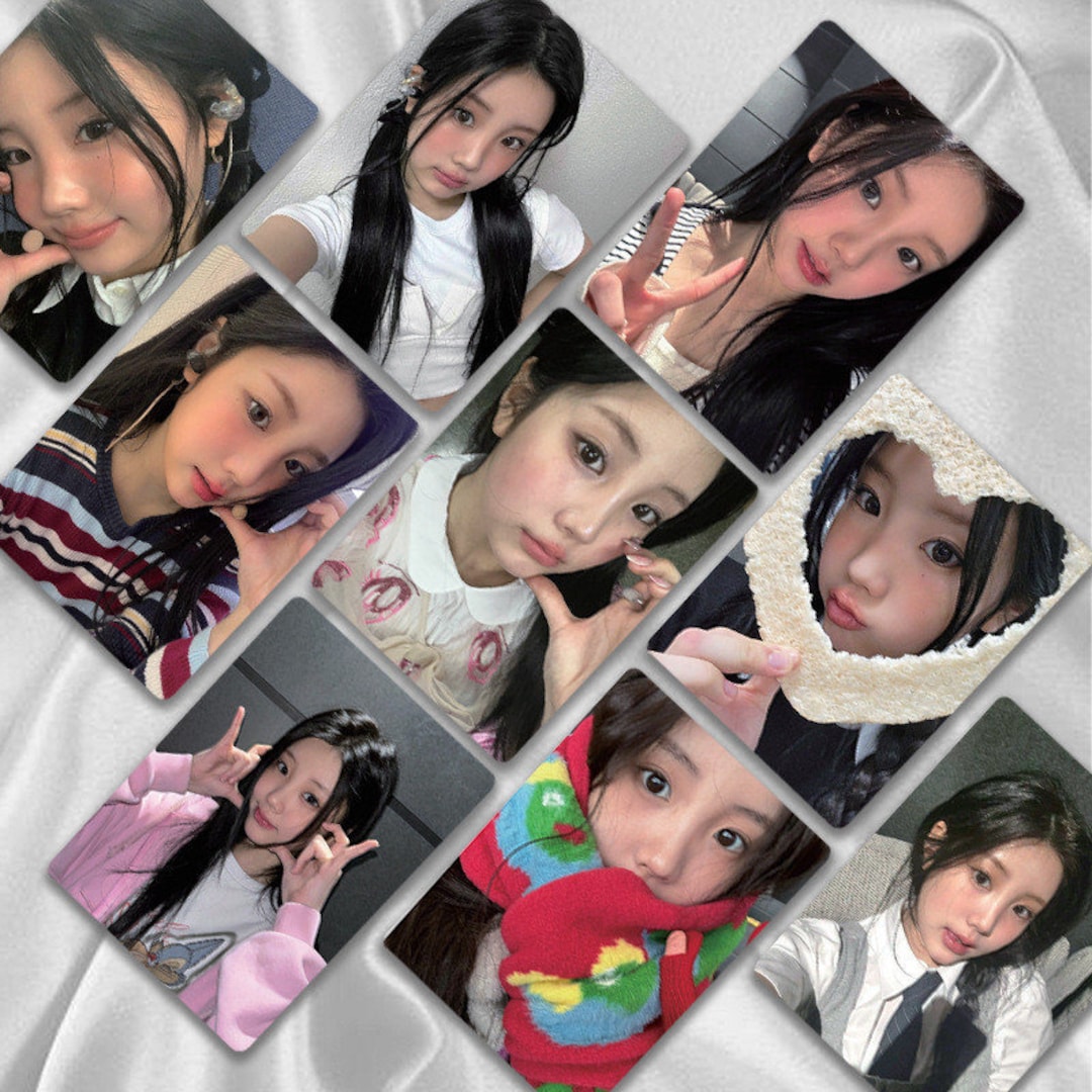 50pcs Fan-made Wonhee Illit Selfie Solo Concepts Lomo Photocards - Etsy