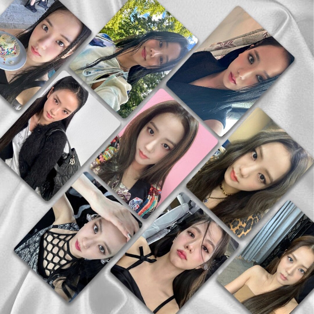 50pcs Fan-made Jisoo Solo Concepts Lomo Photocards - Etsy