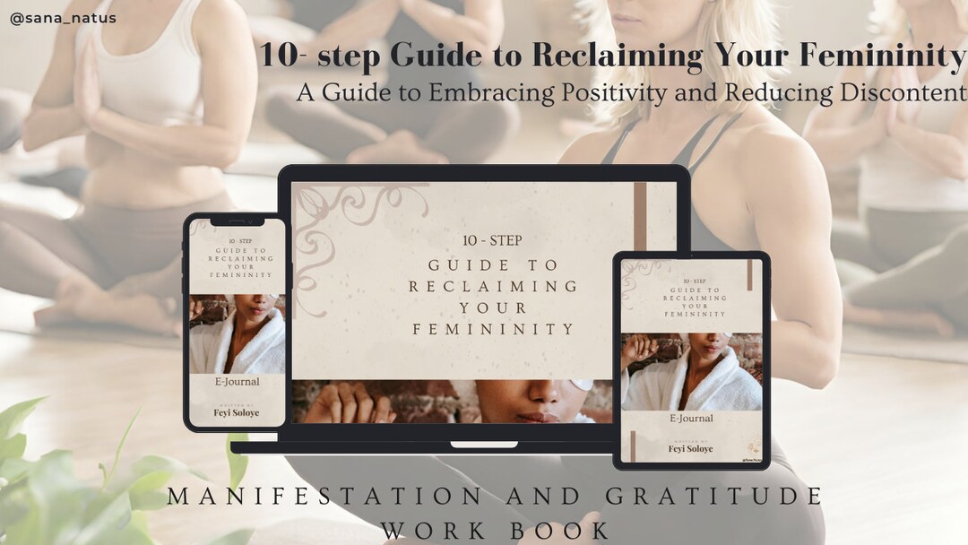 10 Steps of Reclaiming Your Feminity Work Book - Etsy