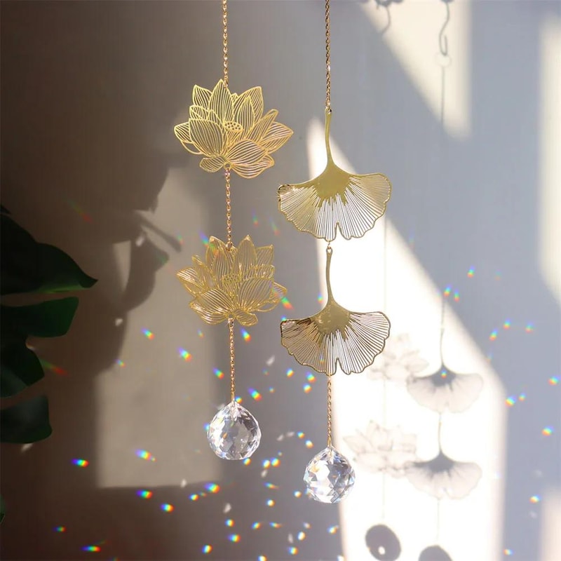 Window Light Catcher Leaf - Etsy