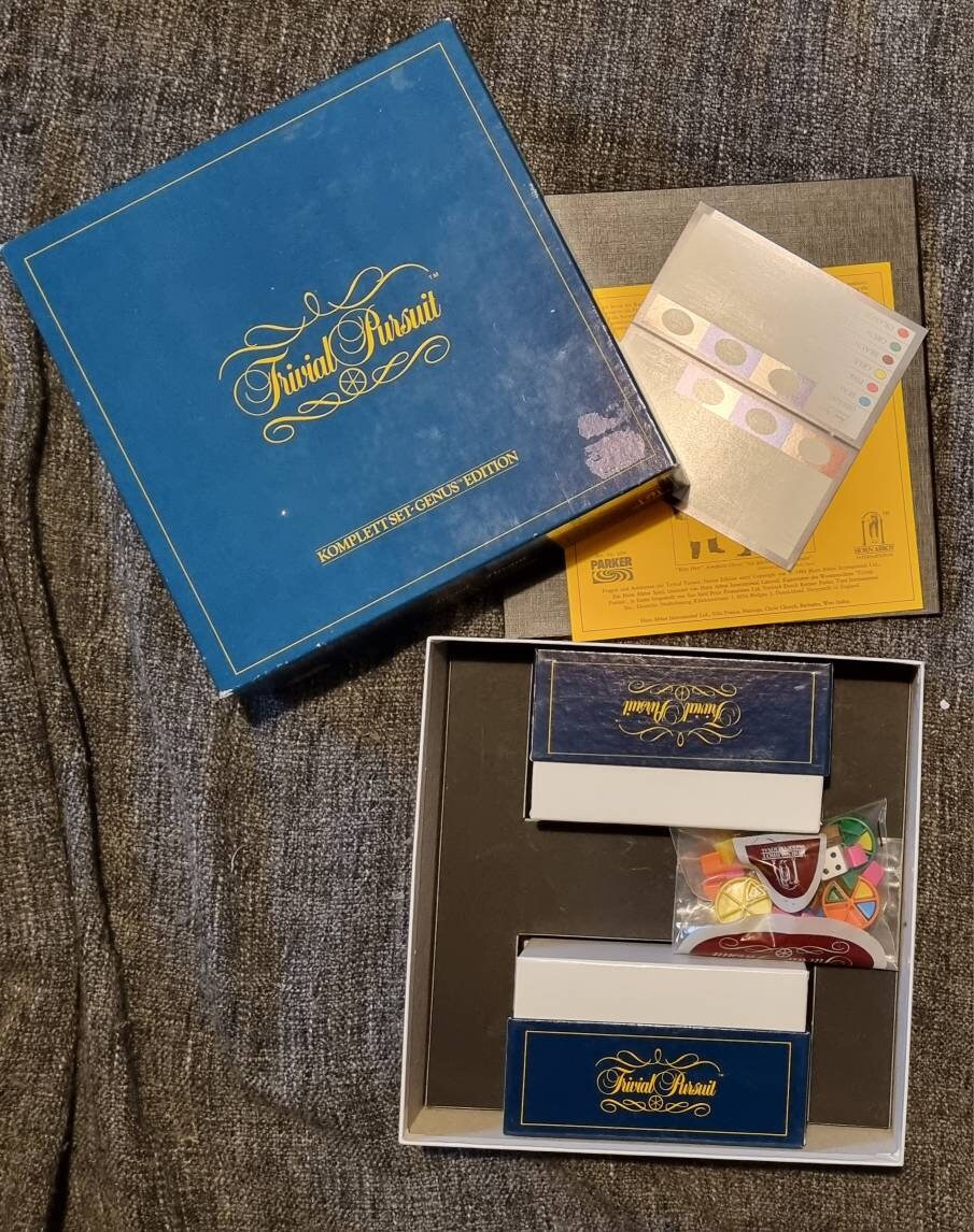 Trivial Pusuit Complete With Instructions Plus Extra Box - Etsy