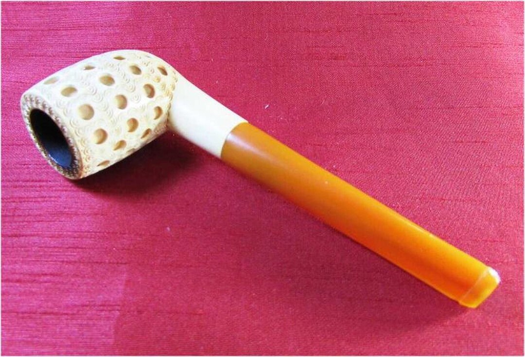 Antique England Bone Smoking Pipe/rare Vintage Straight - Etsy