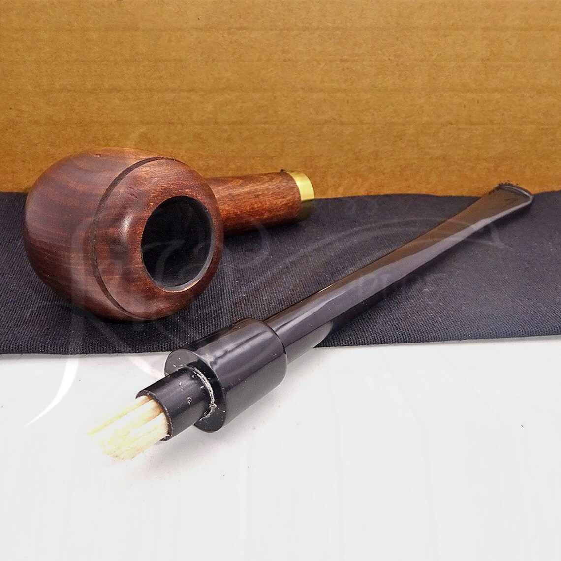 Unique Briar Smoking Pipe With Ornate Long Stem/stylish - Etsy