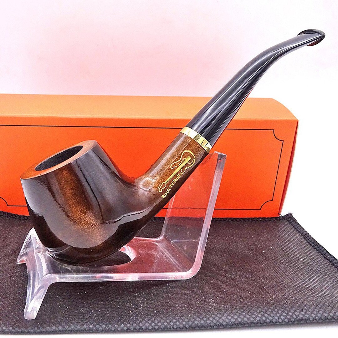 Stylish Pear Wooden Apple Pipe Like Rare Briar Pipes With Unique ...