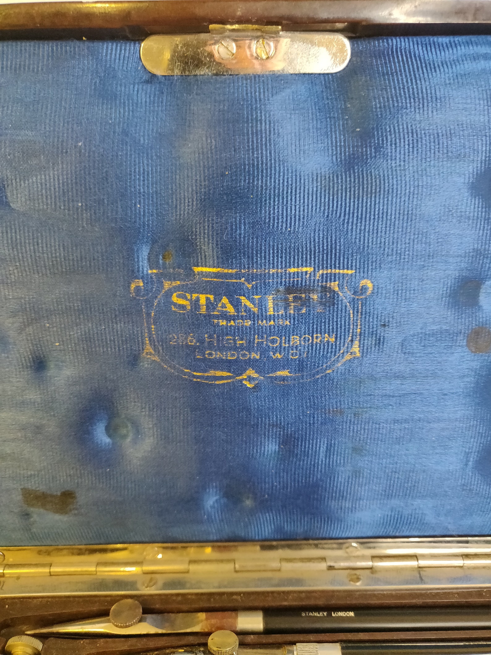 Stanley Thenical Drawing Set government Issue 1937 in Bakerlite Case - Etsy