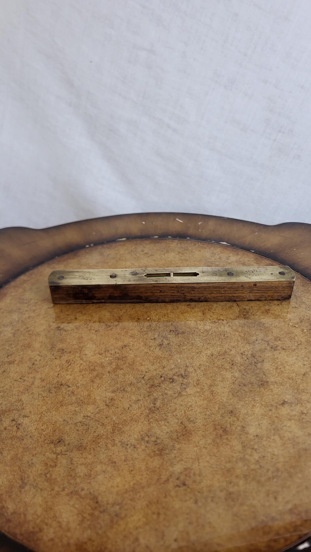 Vintage Spirit Level Made From Wood With Brass Top British Make - Etsy ...