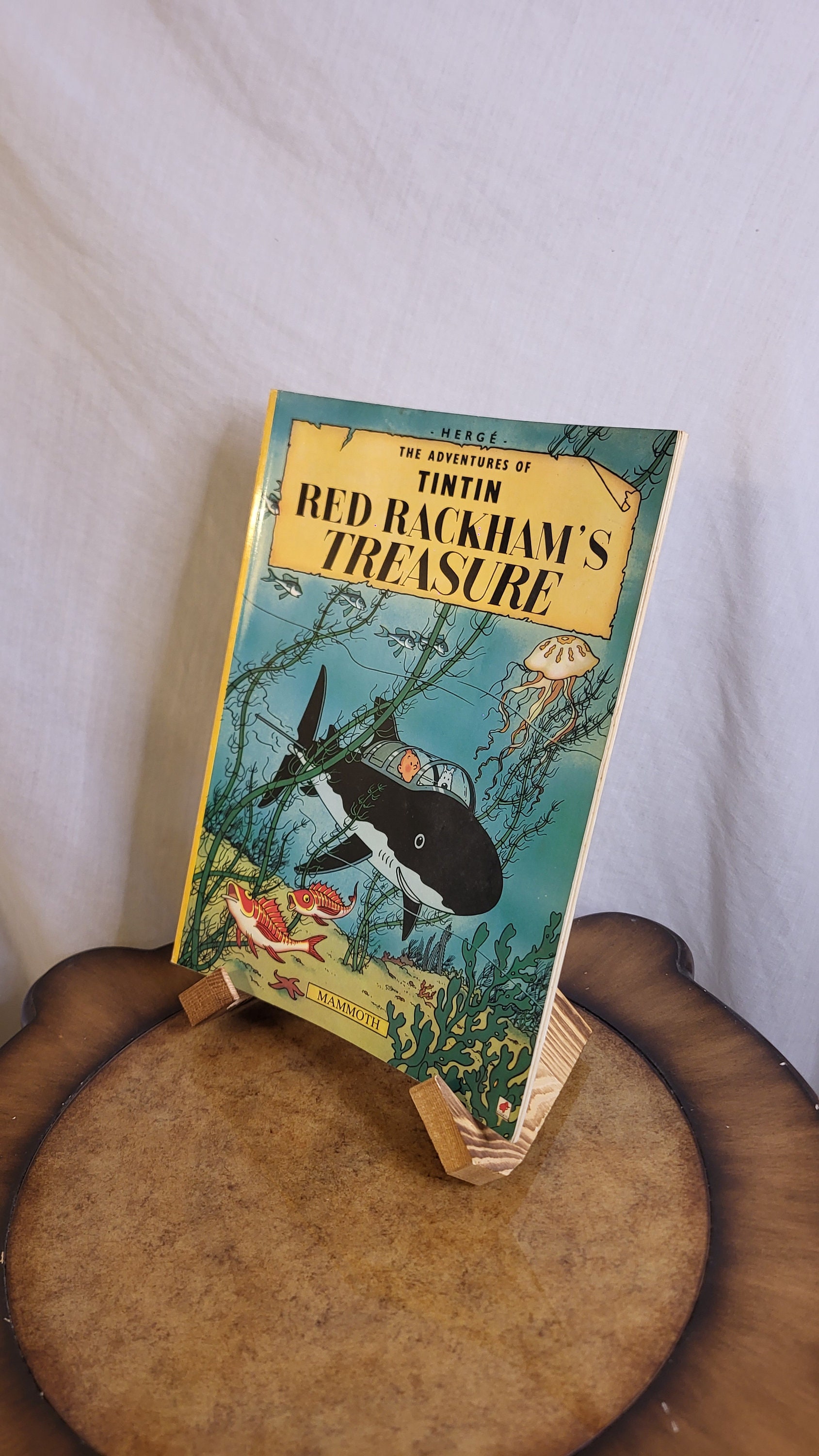 The Adventures of Tintin Red Rackham's Treasure - Etsy Australia