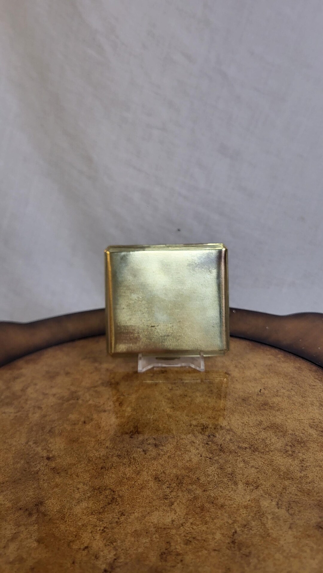 Vintage Metal Cigarette Case With Spring Holding Clip Art Deco Style - Etsy