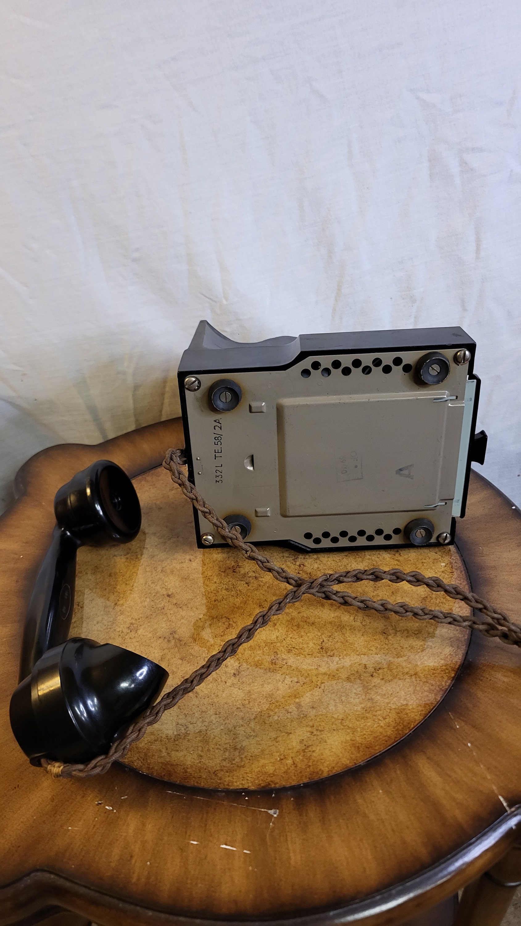 Vintage Bakelite Rotary Dial up Telephone - Etsy