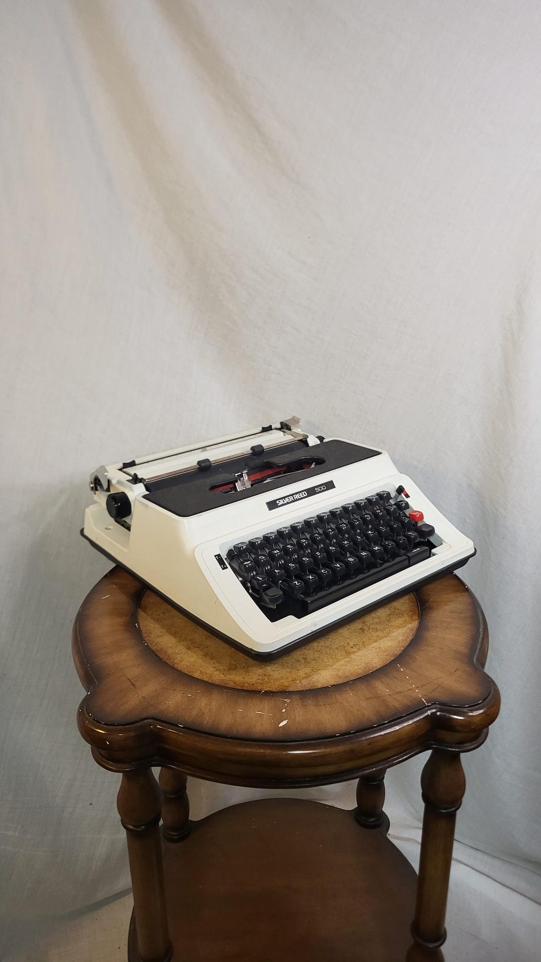 Vintage Silver Reed 500 Typewriter - Etsy