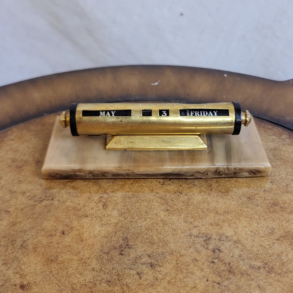 Brass Perpetual Calendar - Etsy