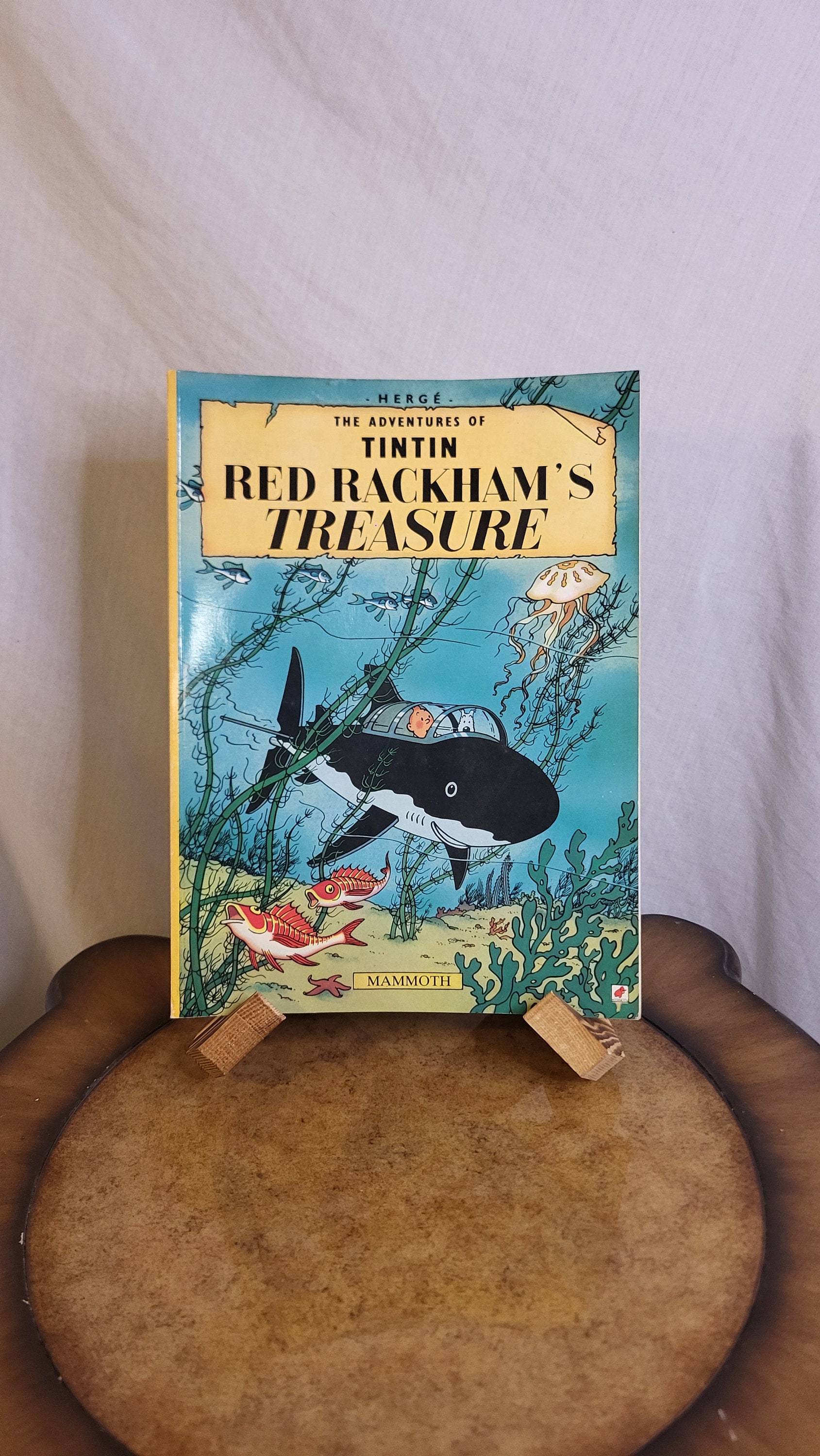 The Adventures of Tintin Red Rackham's Treasure - Etsy Australia