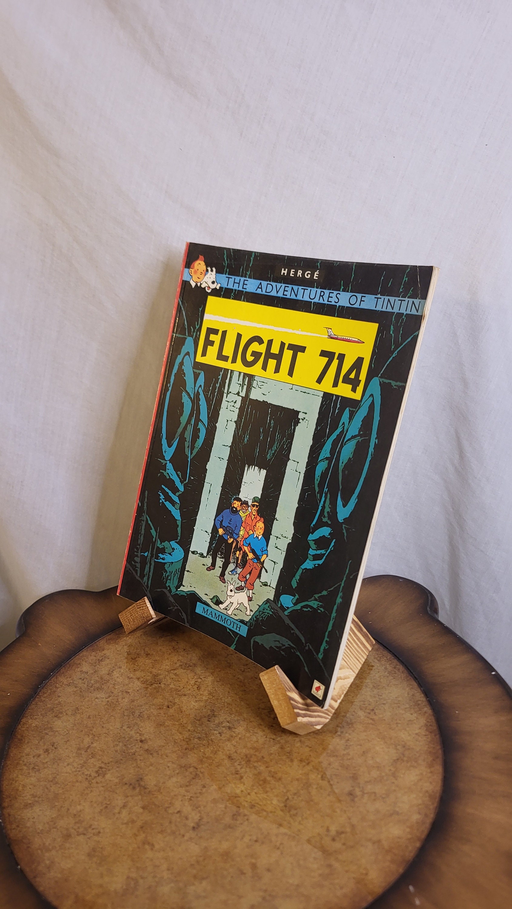 The Adventures of Tintin Flight 714 - Etsy