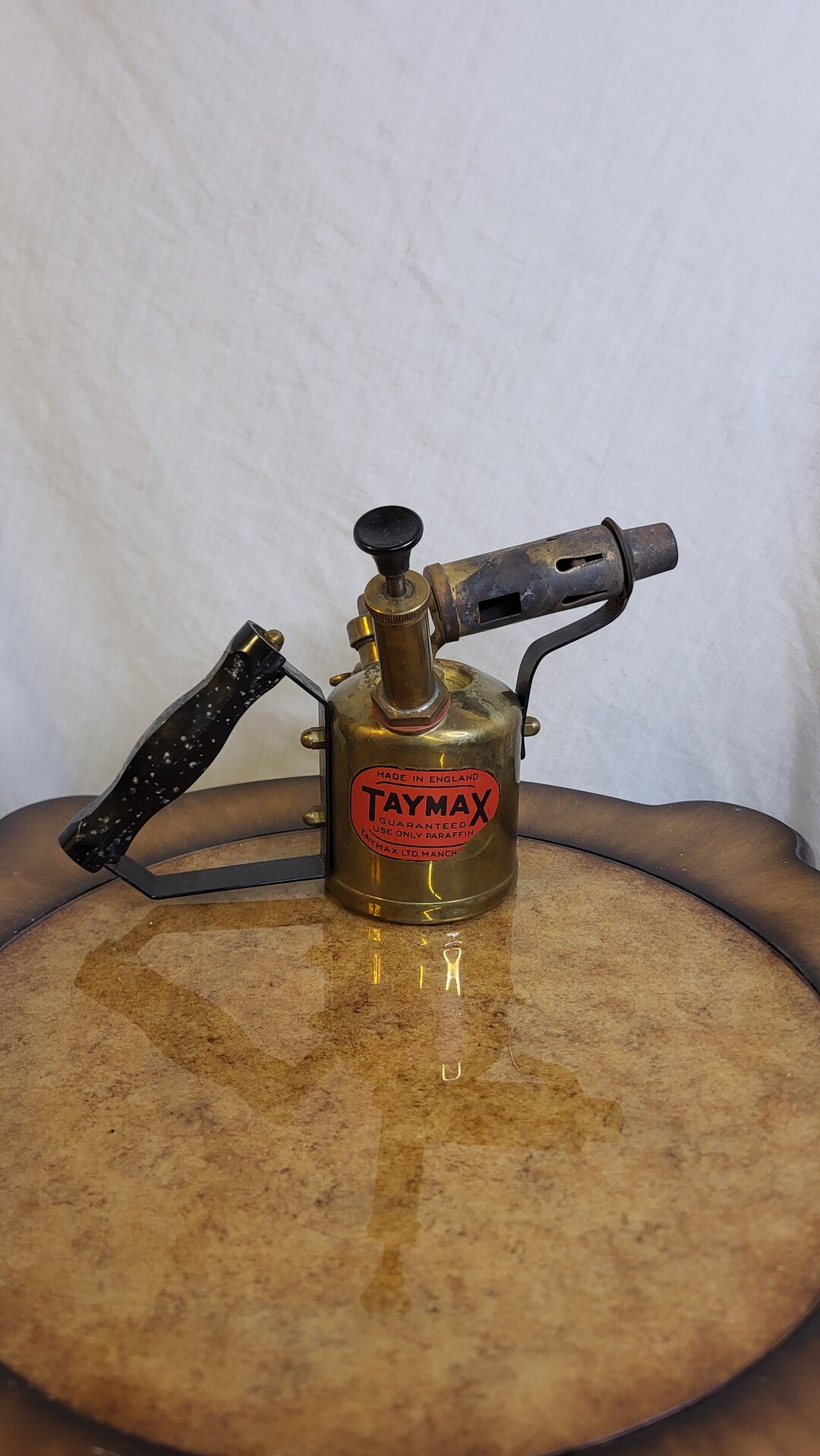 Vintage Taymax Brass Metal No T50 Blow Lamp/blowtorch Made in England ...