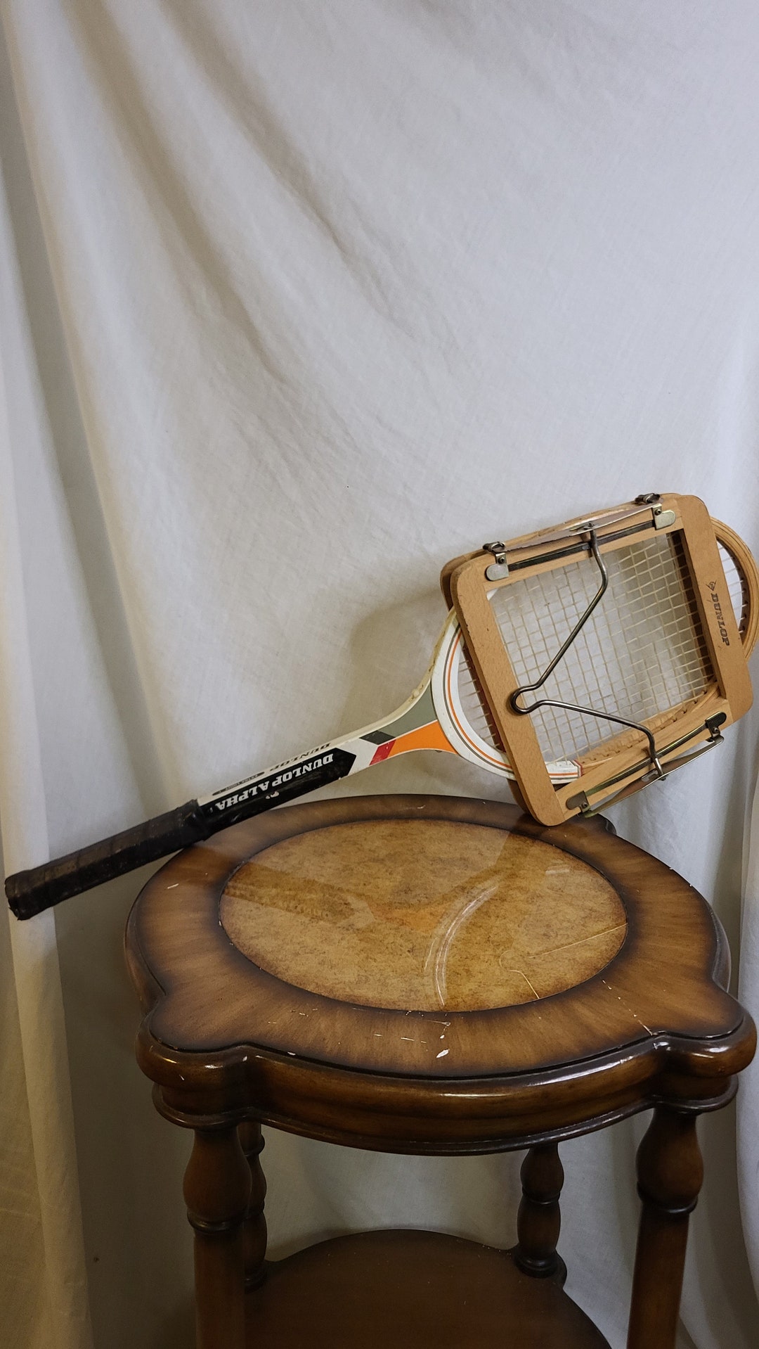 Vintage Dunlop Alpha Tennis Racket - Etsy