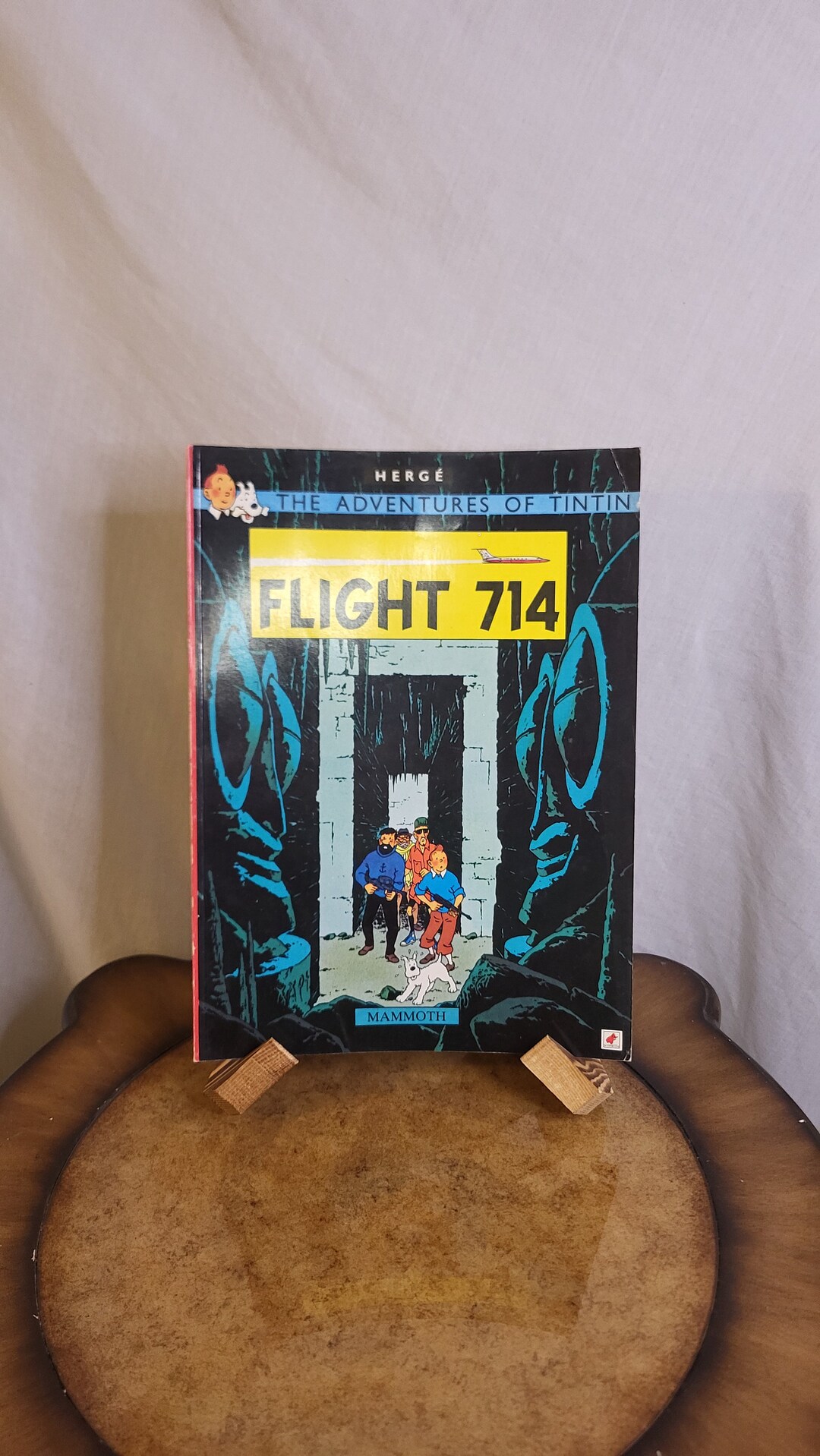 The Adventures of Tintin Flight 714 - Etsy