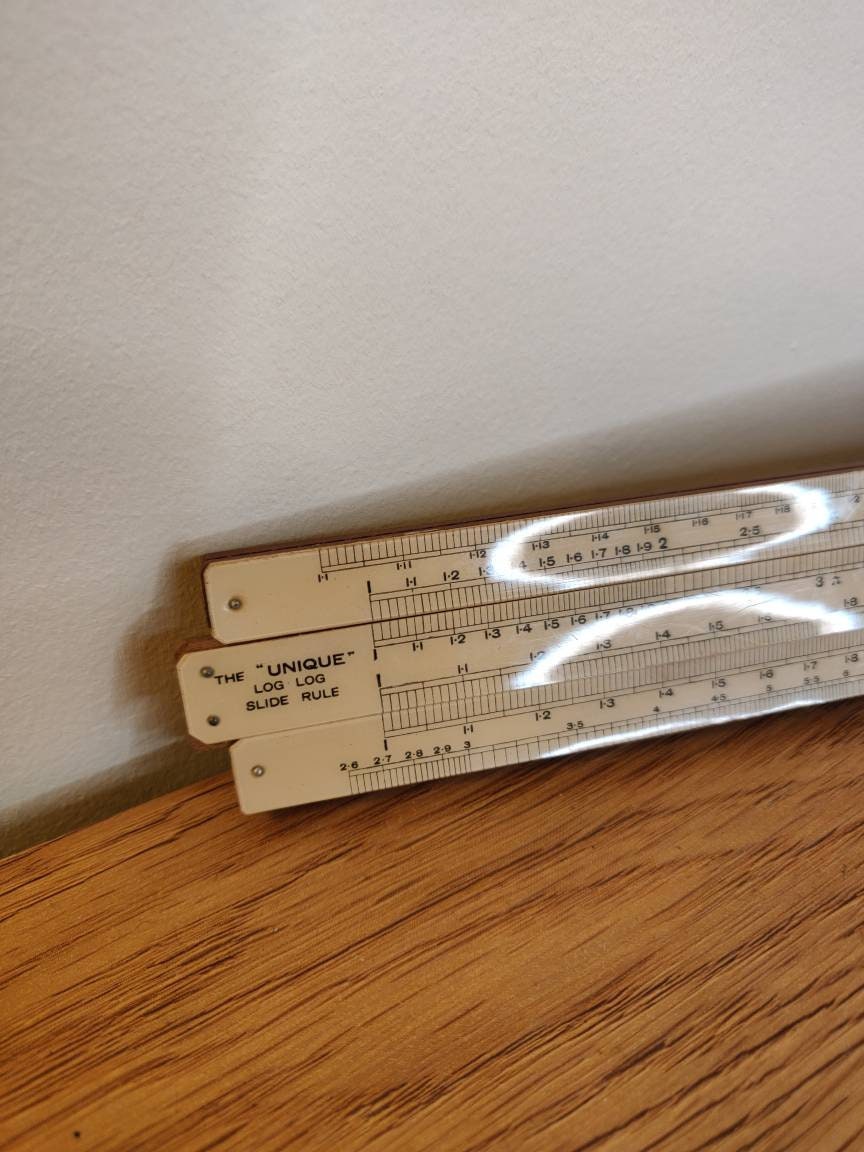 UNIQUE LOG LOG Slide Rule Etsy unique-log-log-slide-rule-etsy