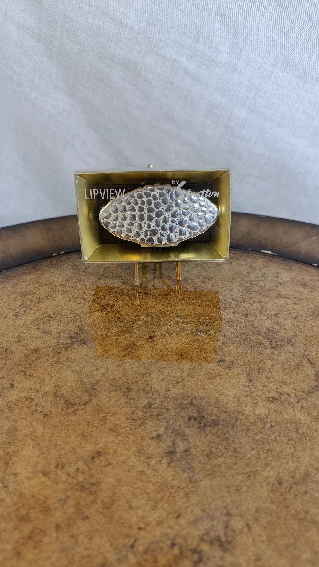 Vintage Stratton Lipstick Lipview Mirror in Silver Tone and Original Box - Etsy