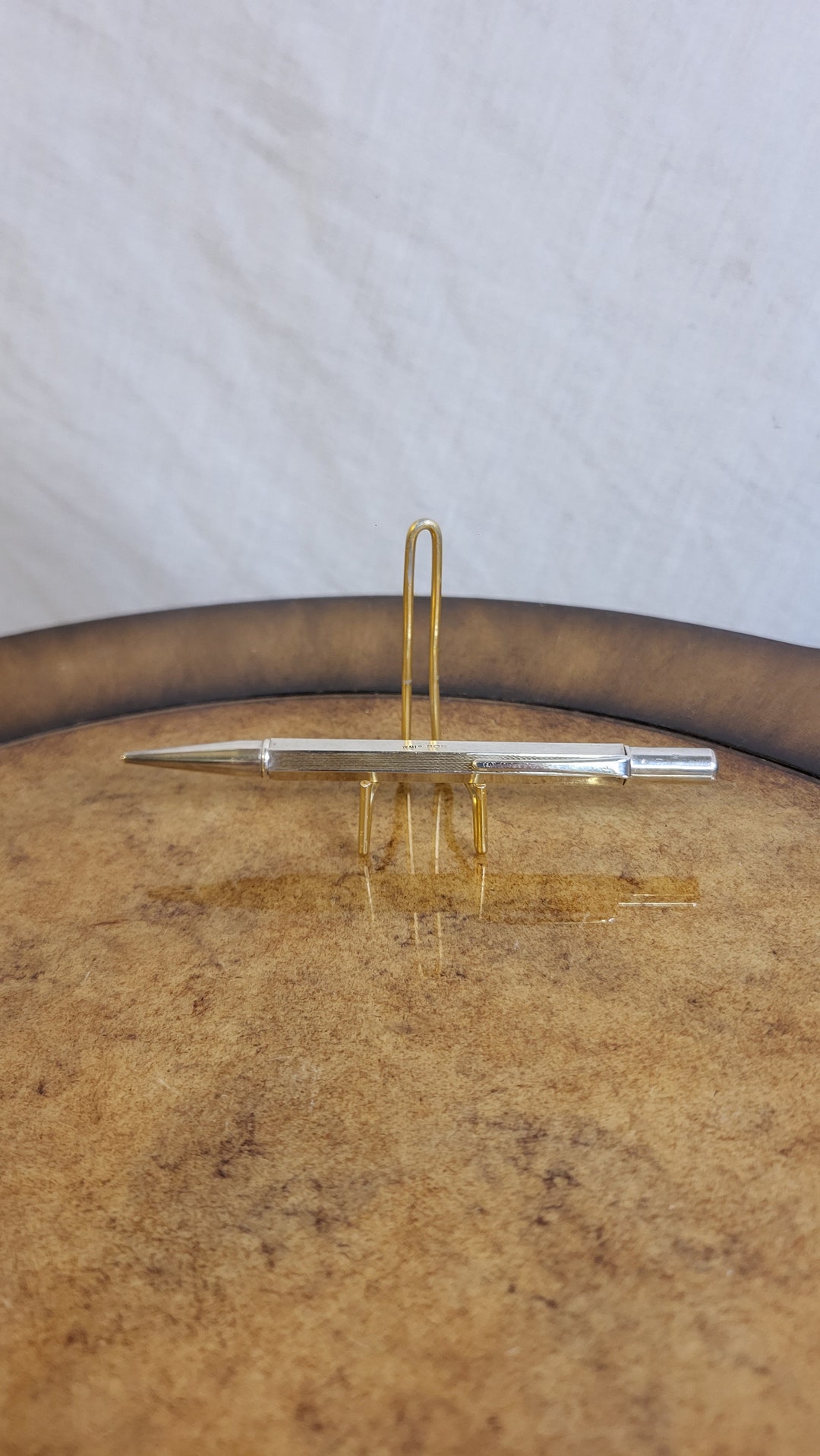 Vintage Sterling Silver Mechanical Pencil 1968 William Manton Ltd ...