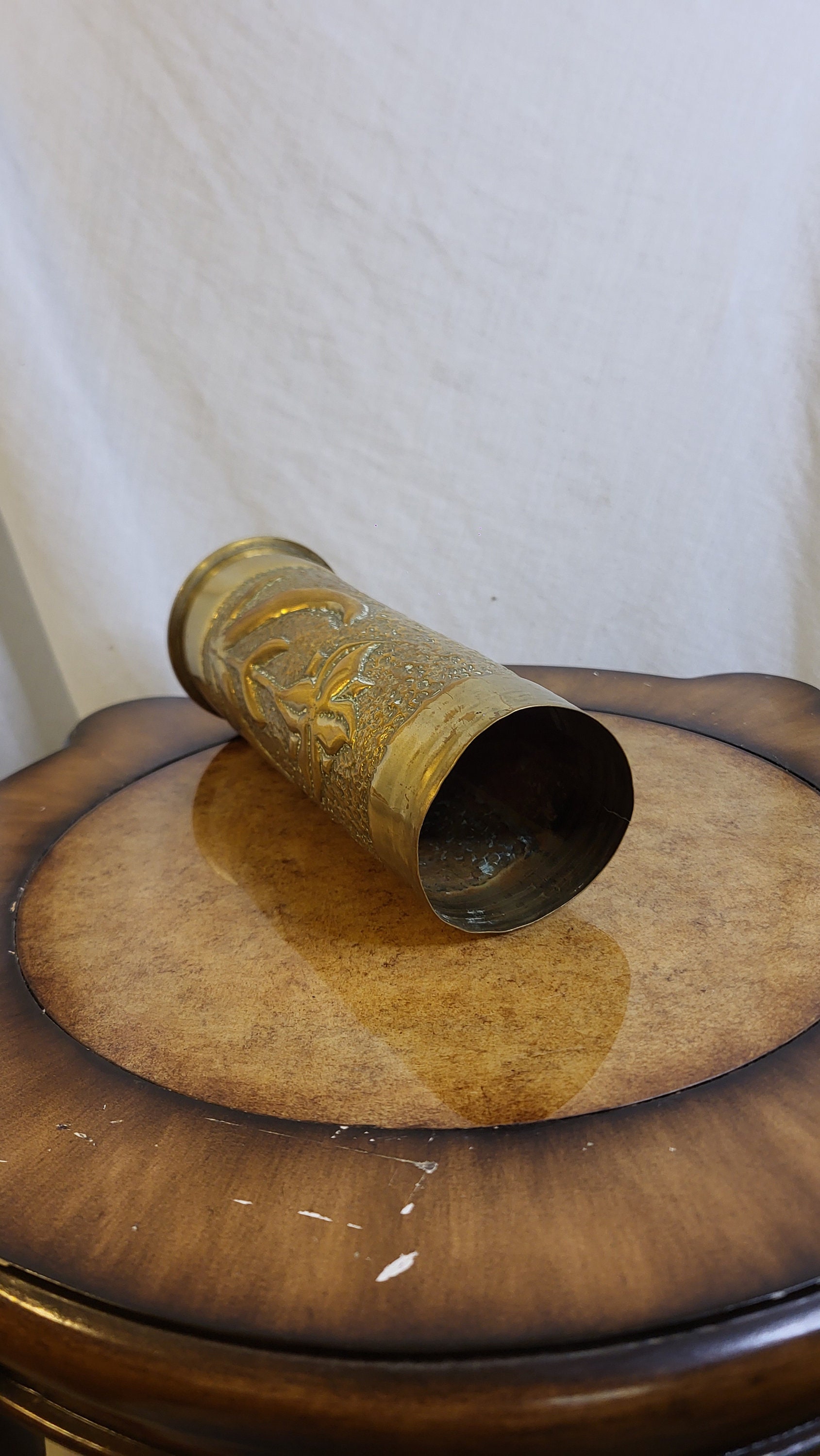 Vintage Trench Art Made From Artillery Shell 1917 - Etsy