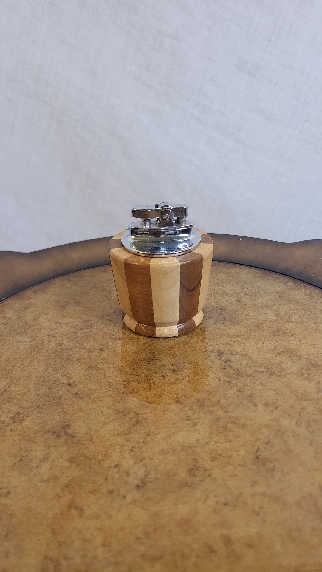 Vintage Wooden Rolstar Table Lighter Made in England - Etsy