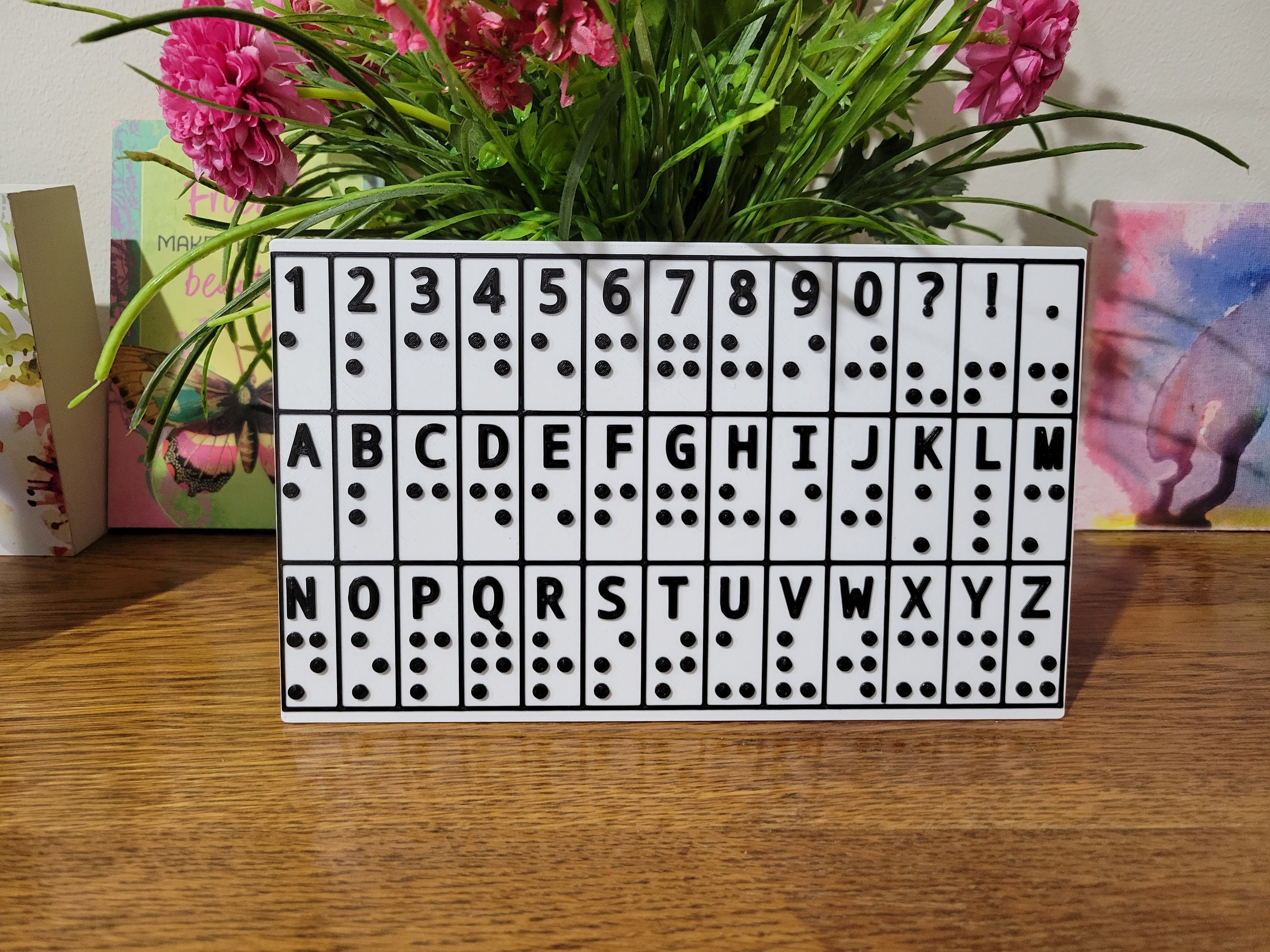 Braille Learning Board - Alphabet/numbers/punctuation - Etsy