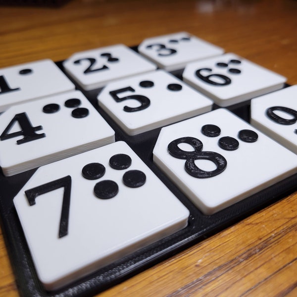 Braille Puzzle - Etsy