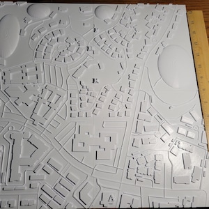 Personalized Tactile Map for Blind/vi - Etsy
