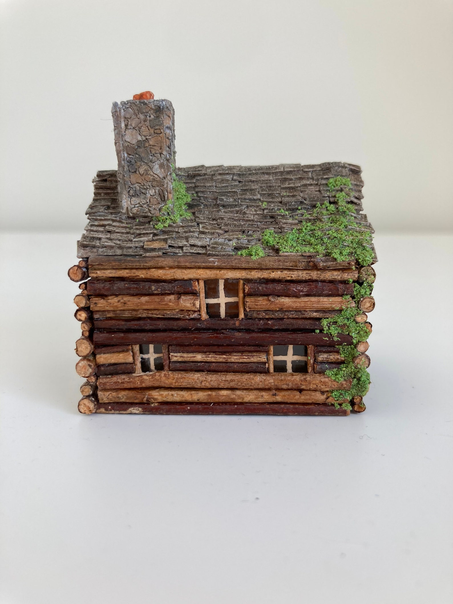 Miniature Log Cabin - Etsy