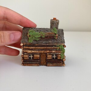 Miniature Log Cabin - Etsy