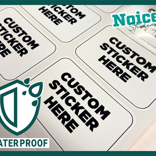 Custom Logo Stickers - Etsy