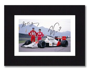 Ayrton Senna Signed - Etsy