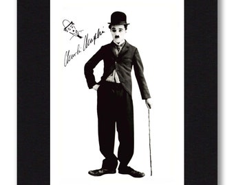 Charlie Chaplin Signed - Etsy