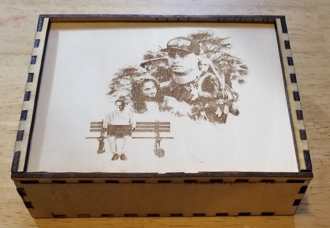 Coaster Box and Coasters - Laser Cut Files - Etsy