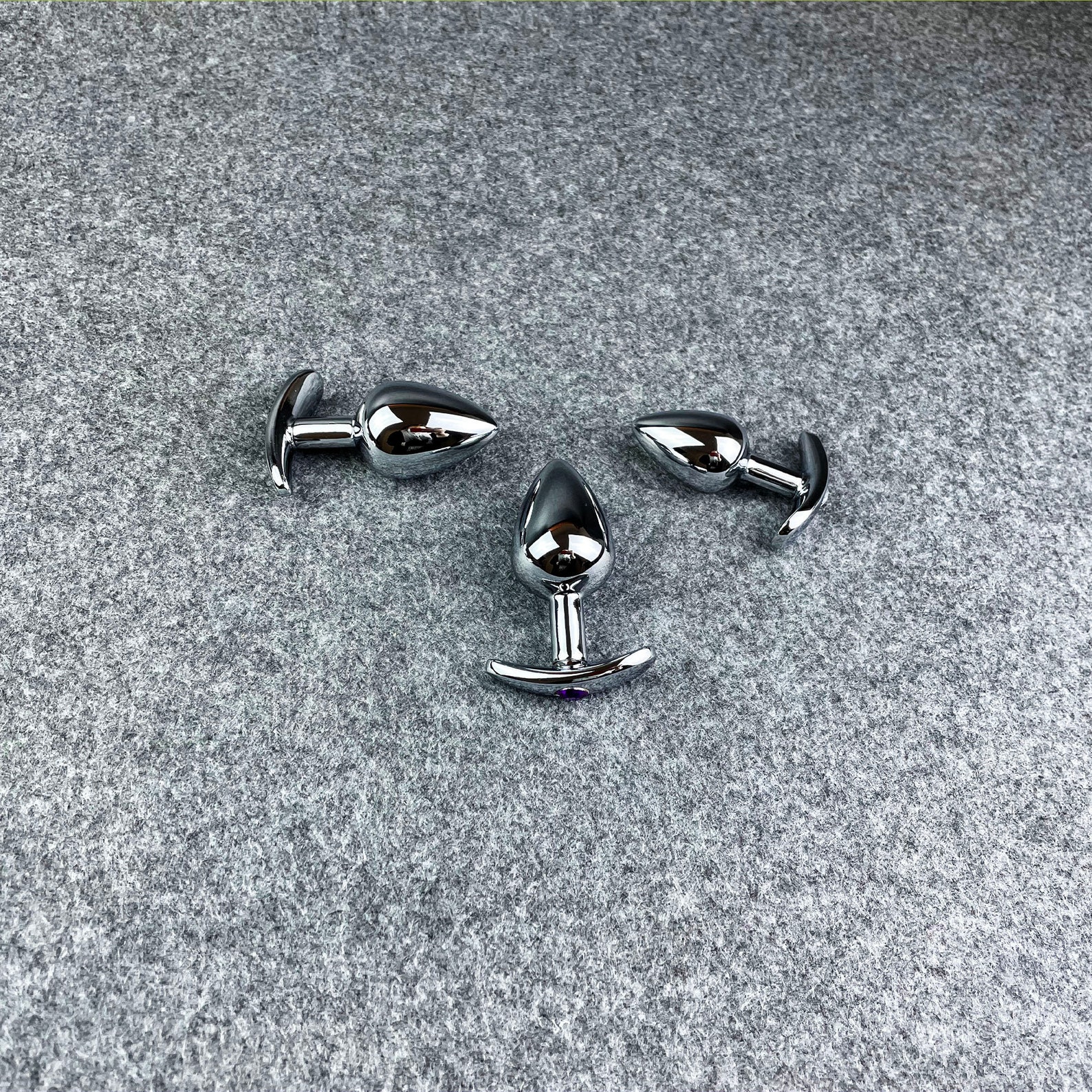 Stainless Steel Anal Plug Comfortable Butt Plug Training Set Massage