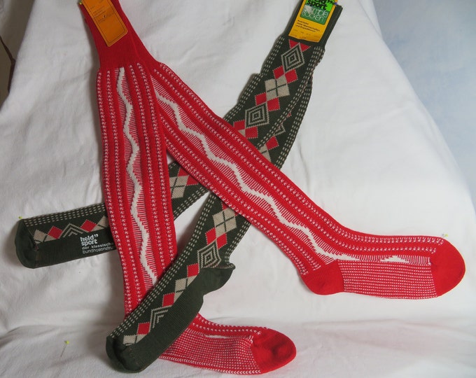 New 1960s Traditional Stockings Mens Size DE 44/UK 10/US 10.5 Wool ...