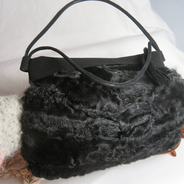 Antique Fur Handbag - Etsy